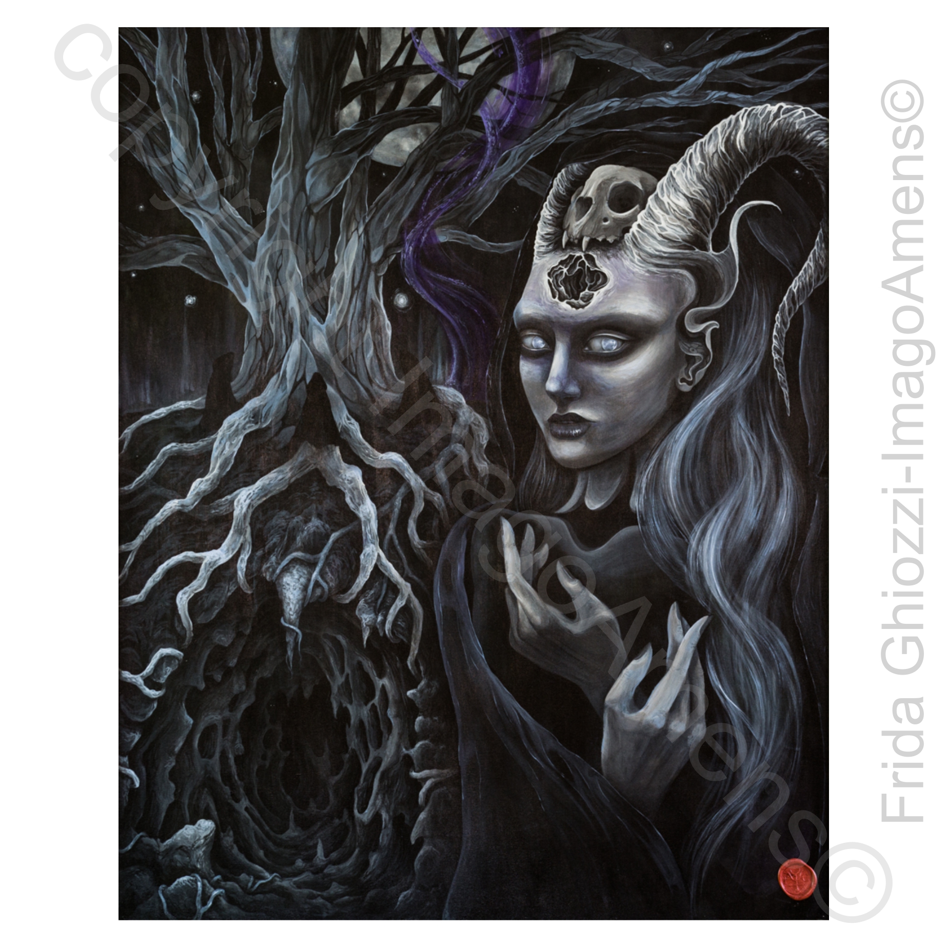 SOMNIUM / Quadro stampato su tela - Imago Amens